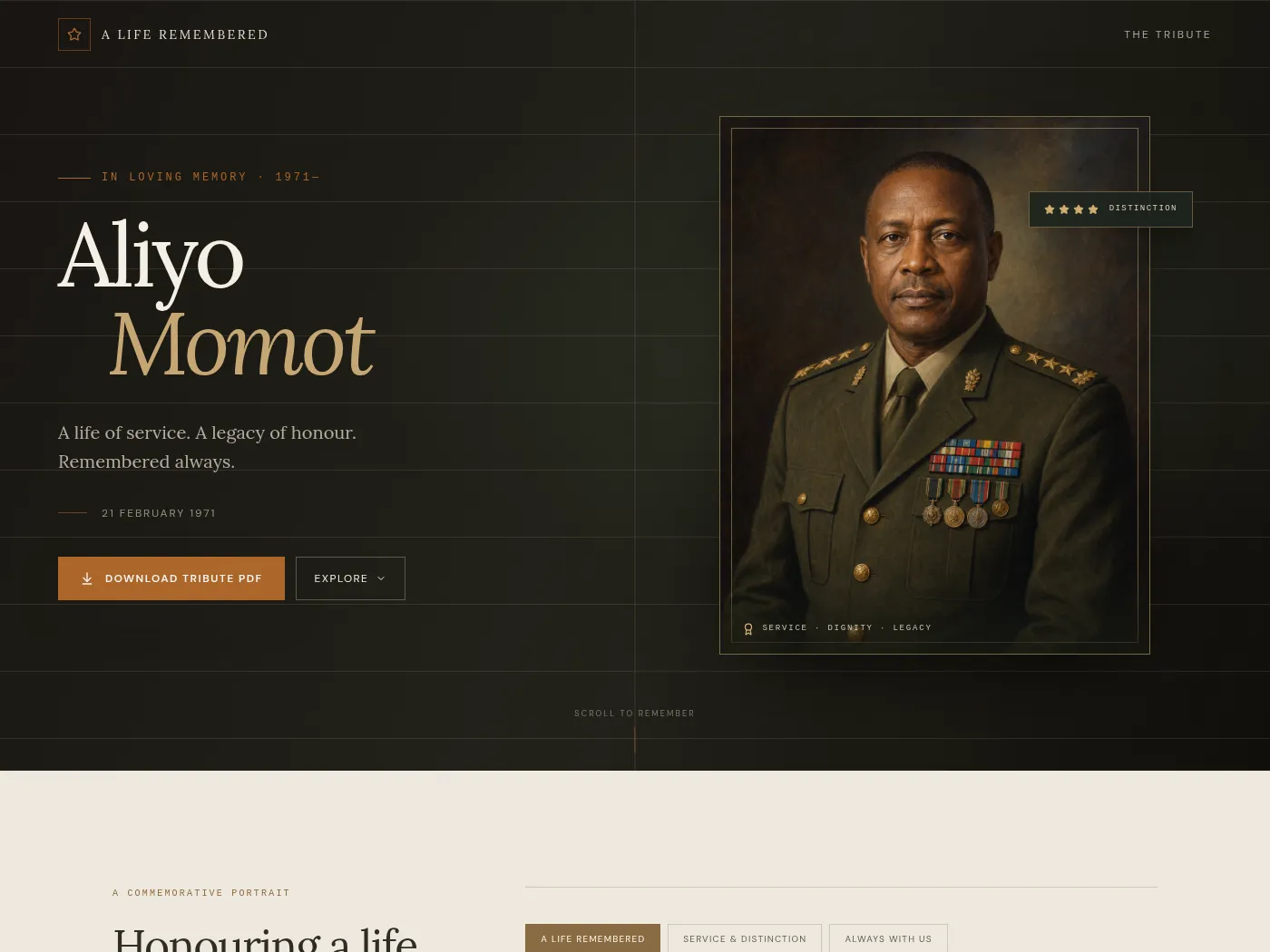Aliyo Momot Tribute