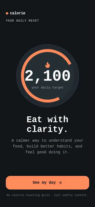 CaloriePro Mobile