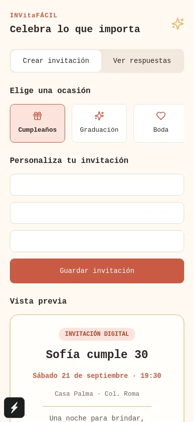 InvitaFácil