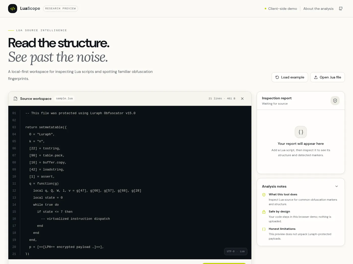 Luraph Deobfuscator Tool