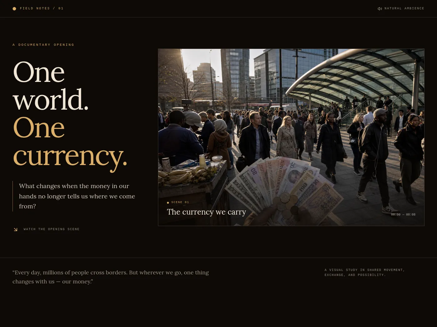 Global Currency Scene