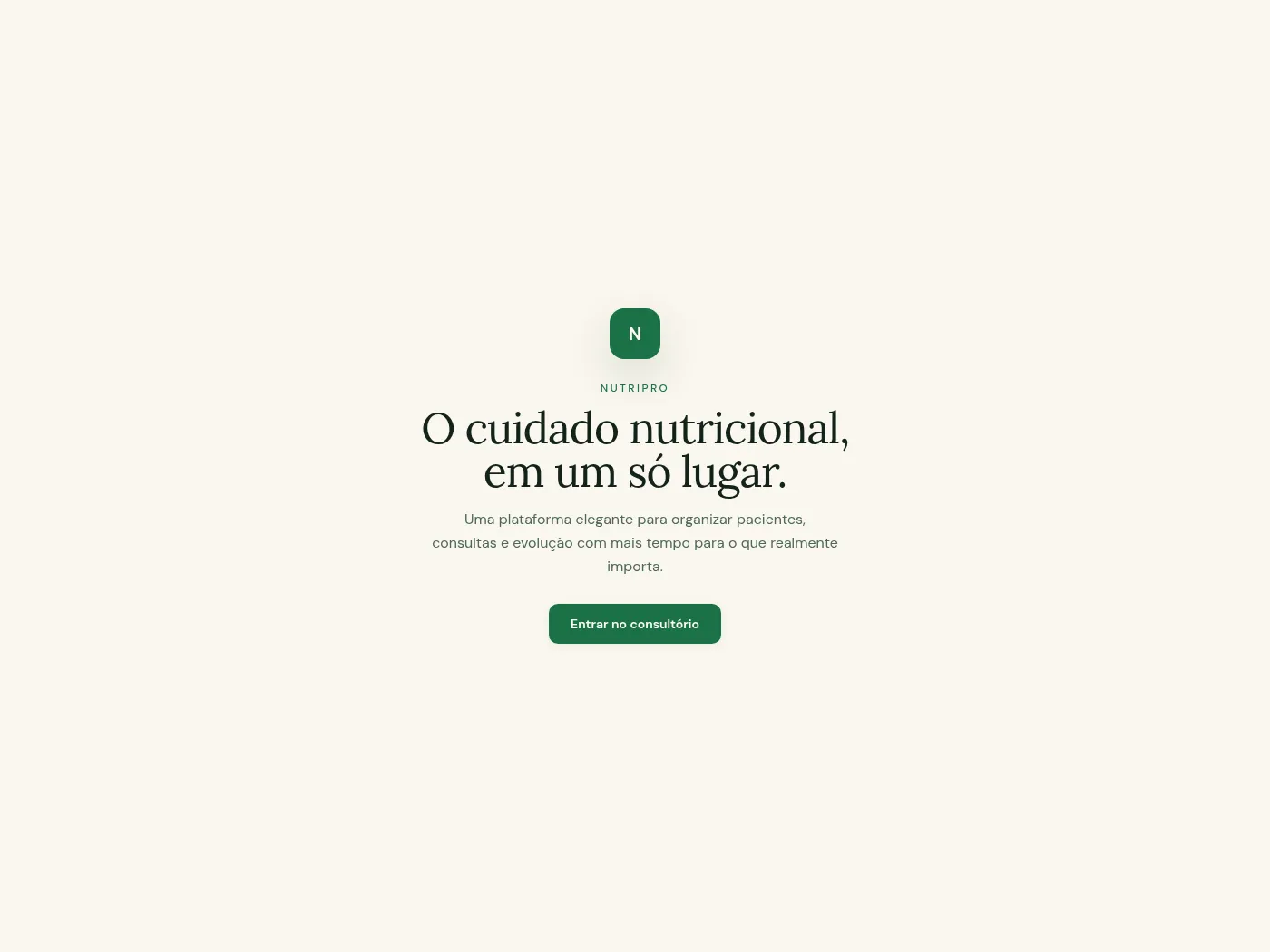 NutriPro SaaS Platform