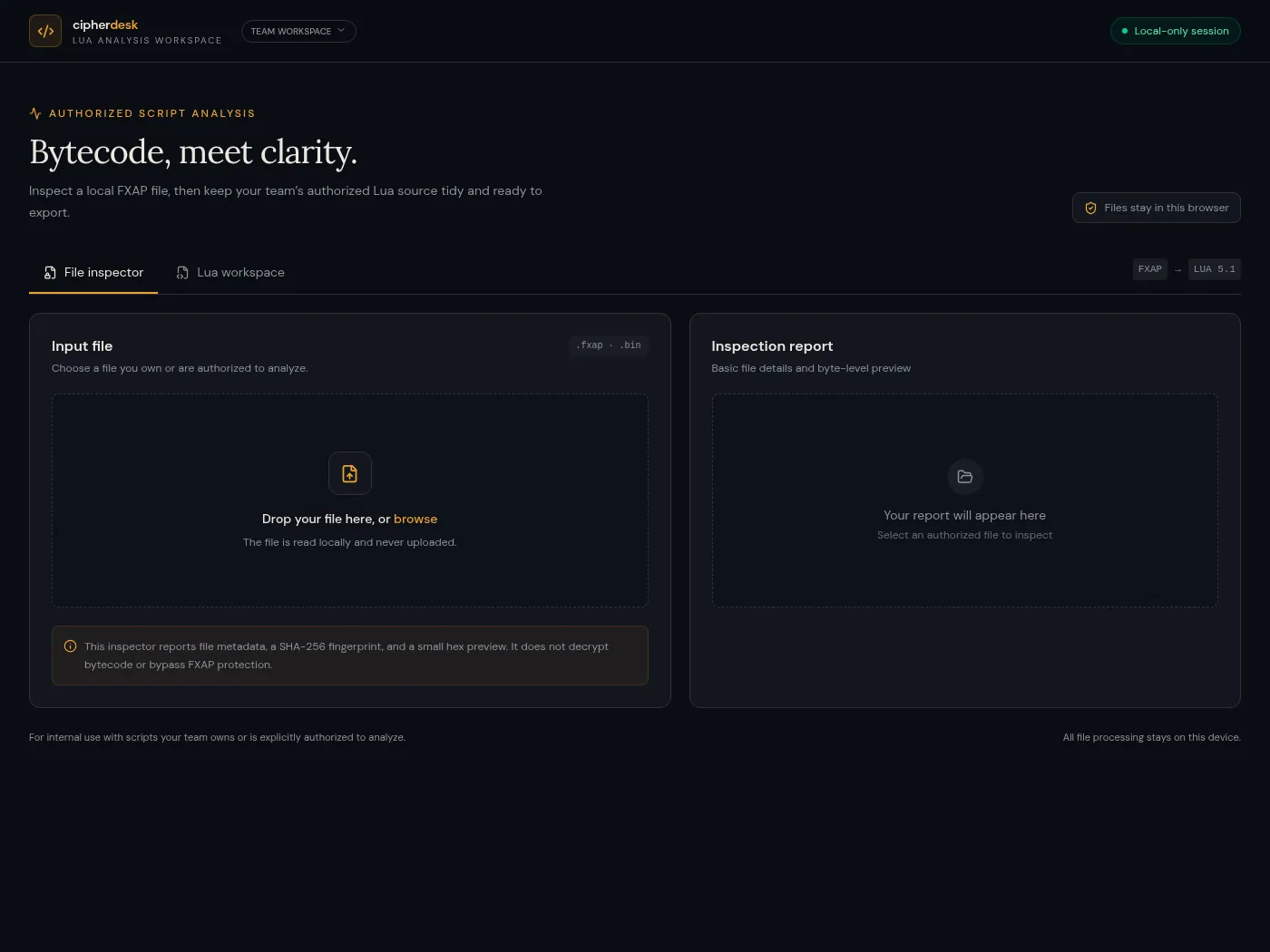 FXAP Decrypt Toolkit