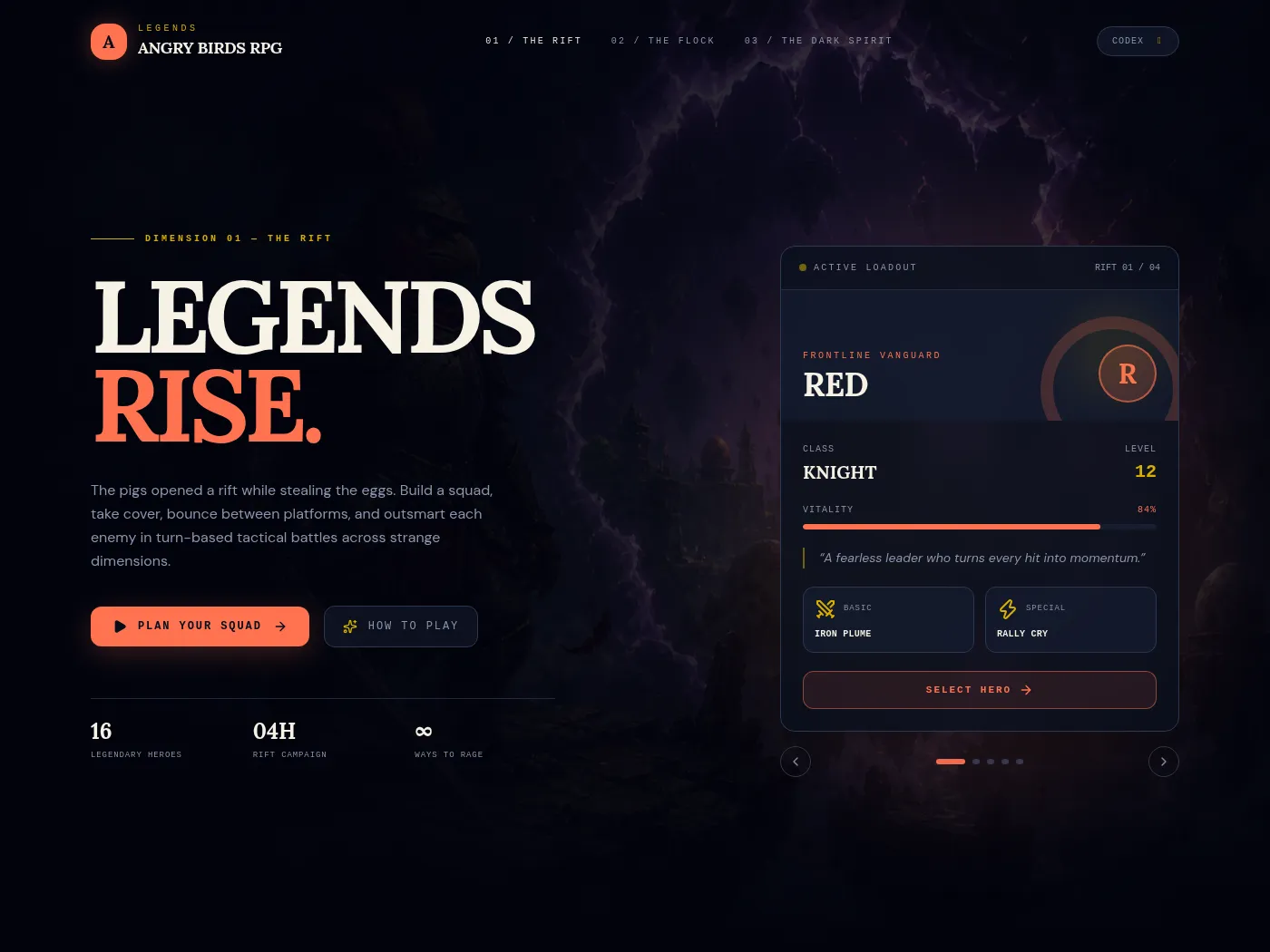 Angry Birds Legends RPG