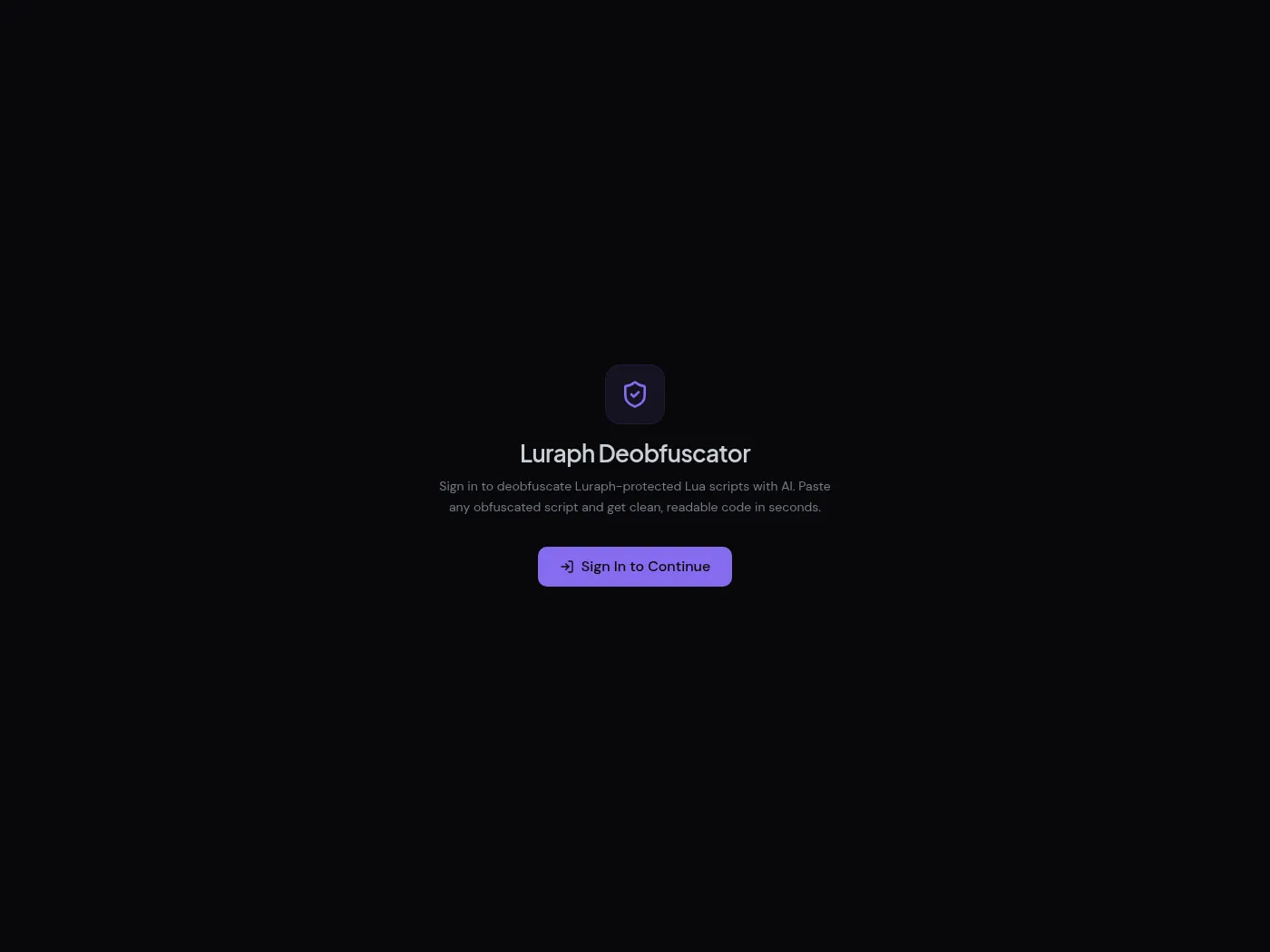 Luraph Deobfuscator