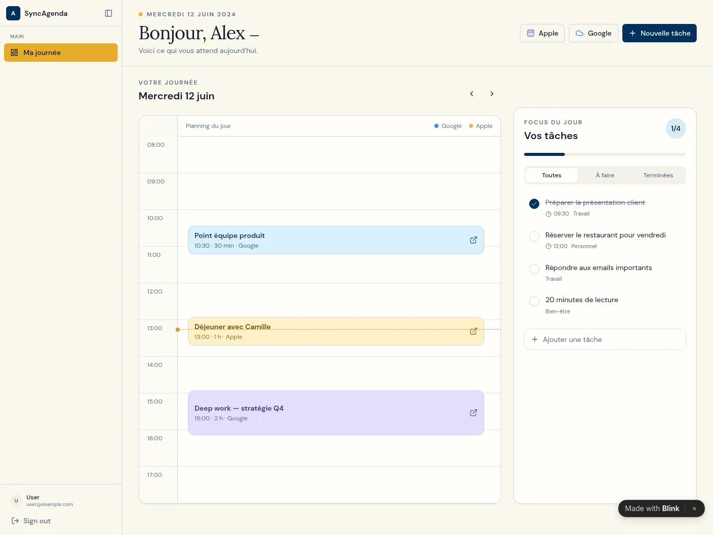 SyncAgenda To-Do Hub