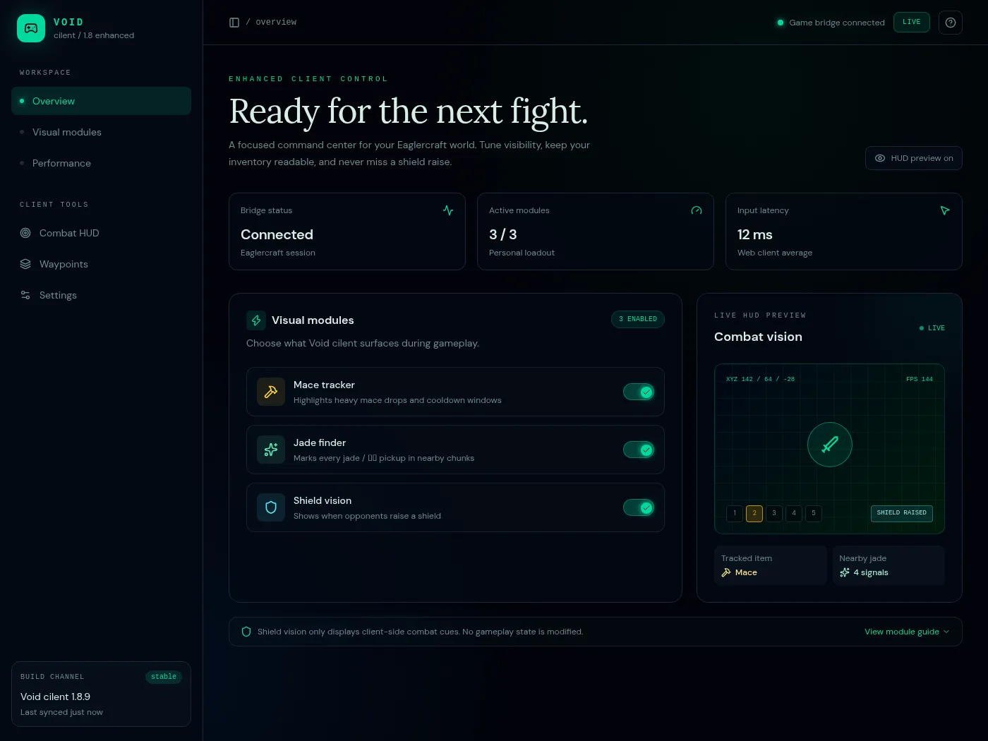 Void Client Enhanced