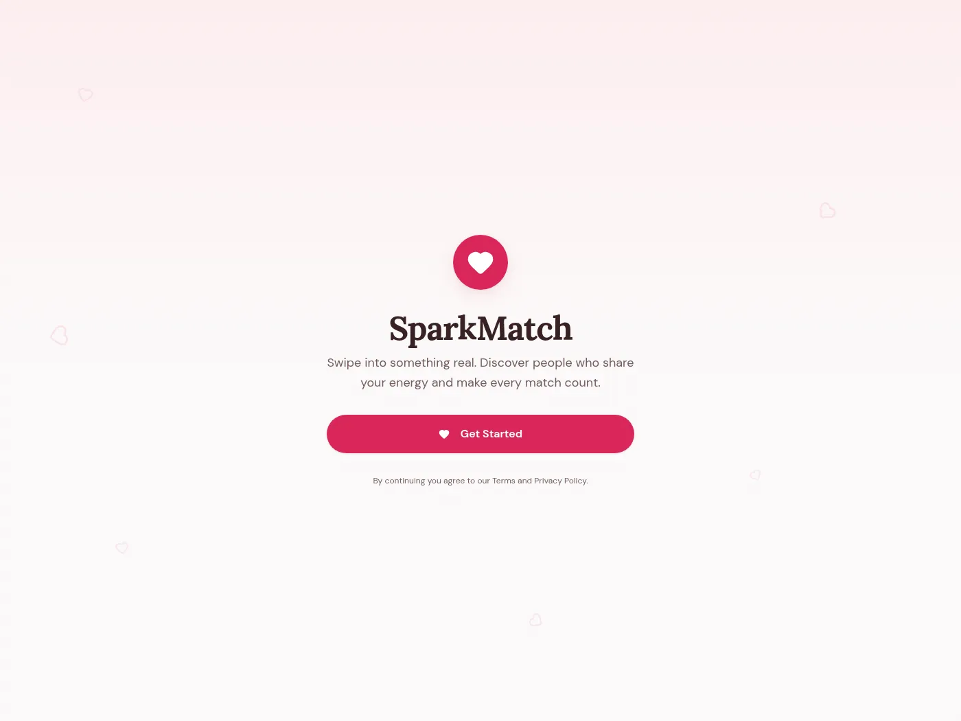 SparkMatch Dating Platform