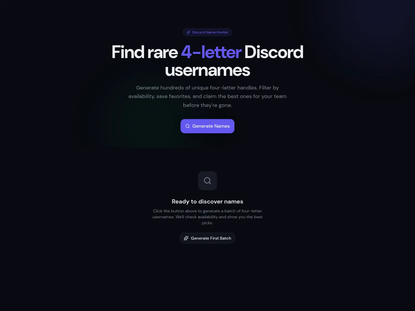 Discord 4L Finder
