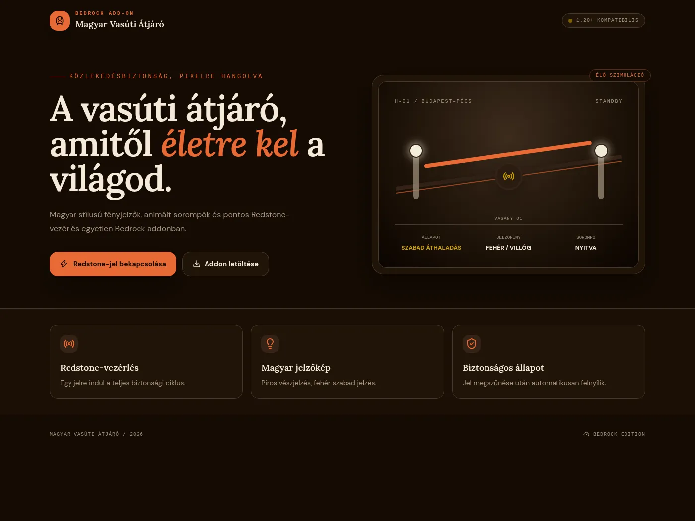 Magyar Vasúti Átjáró Addon