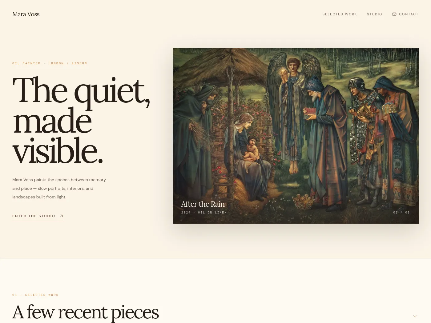 Minimalist Artistry Web