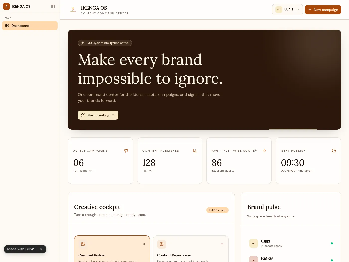 IKENGA OS Content Engine