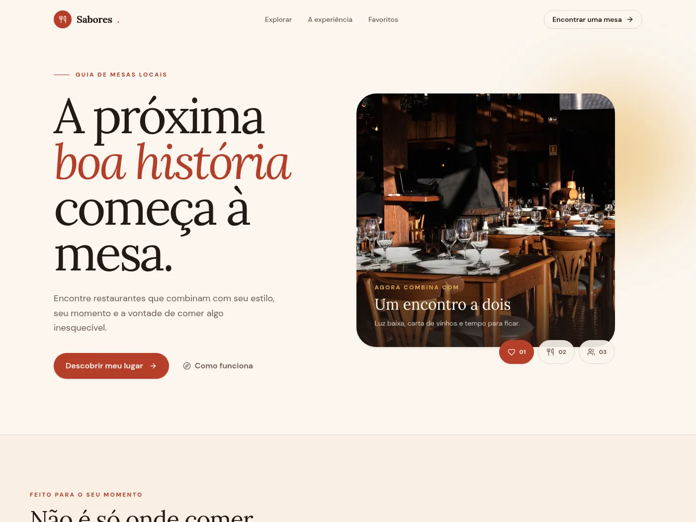 Descubra Sabores Locais