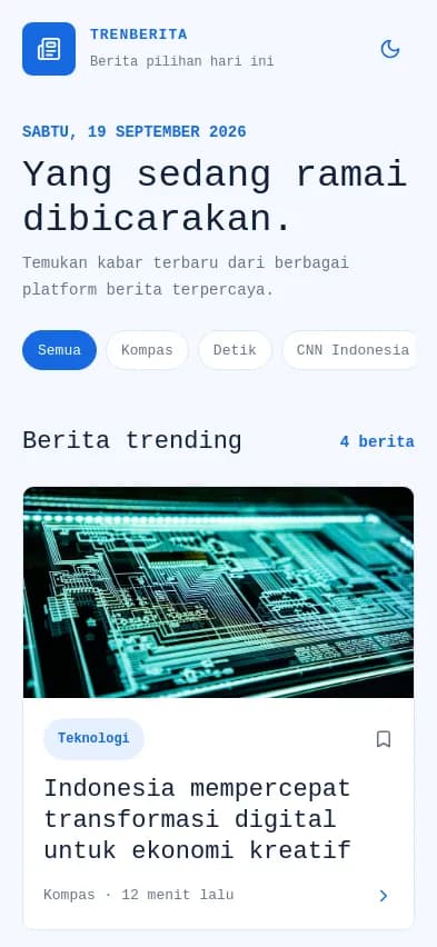 TrenBerita Mobile