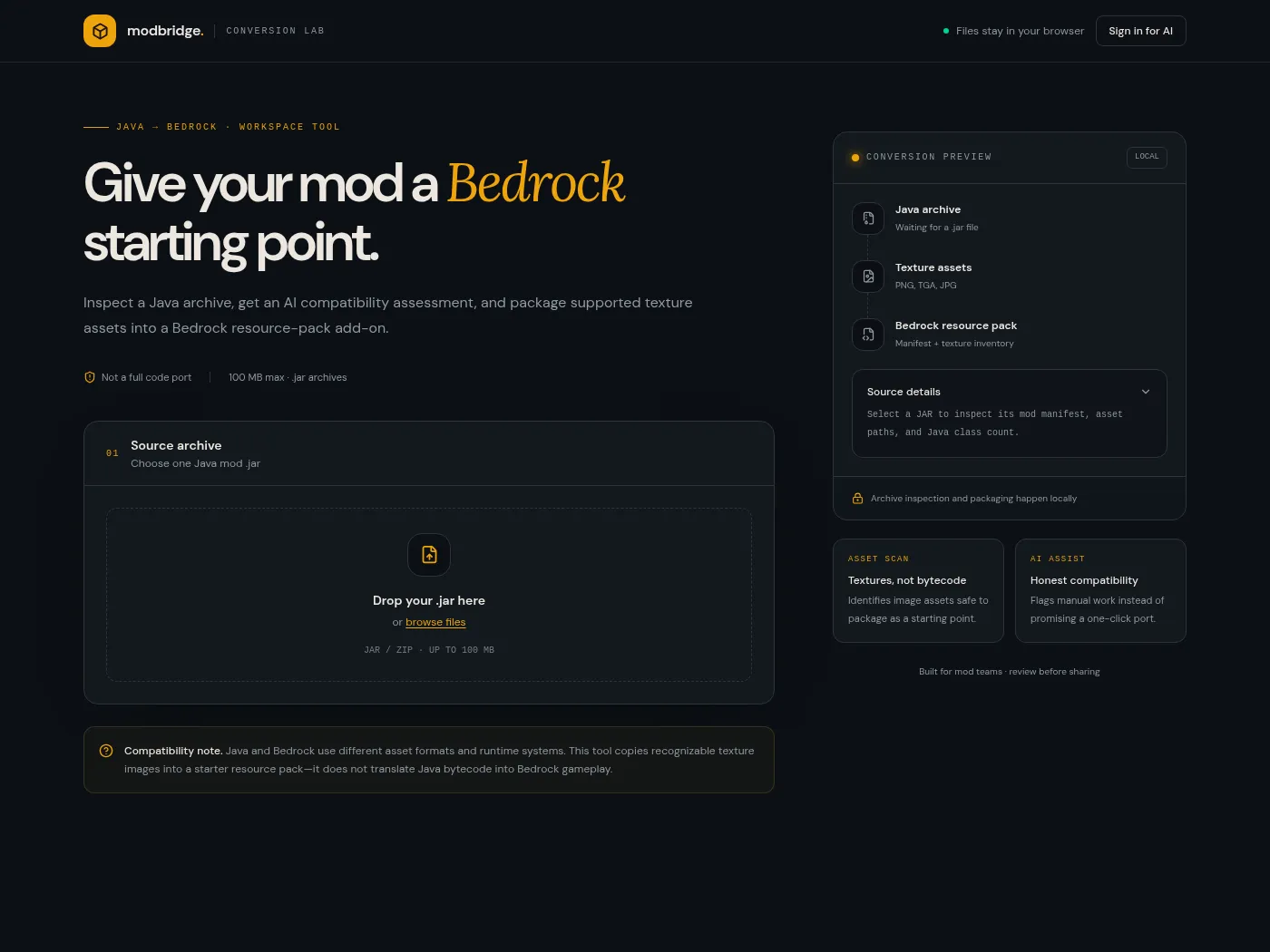 ModConvert AI Toolkit