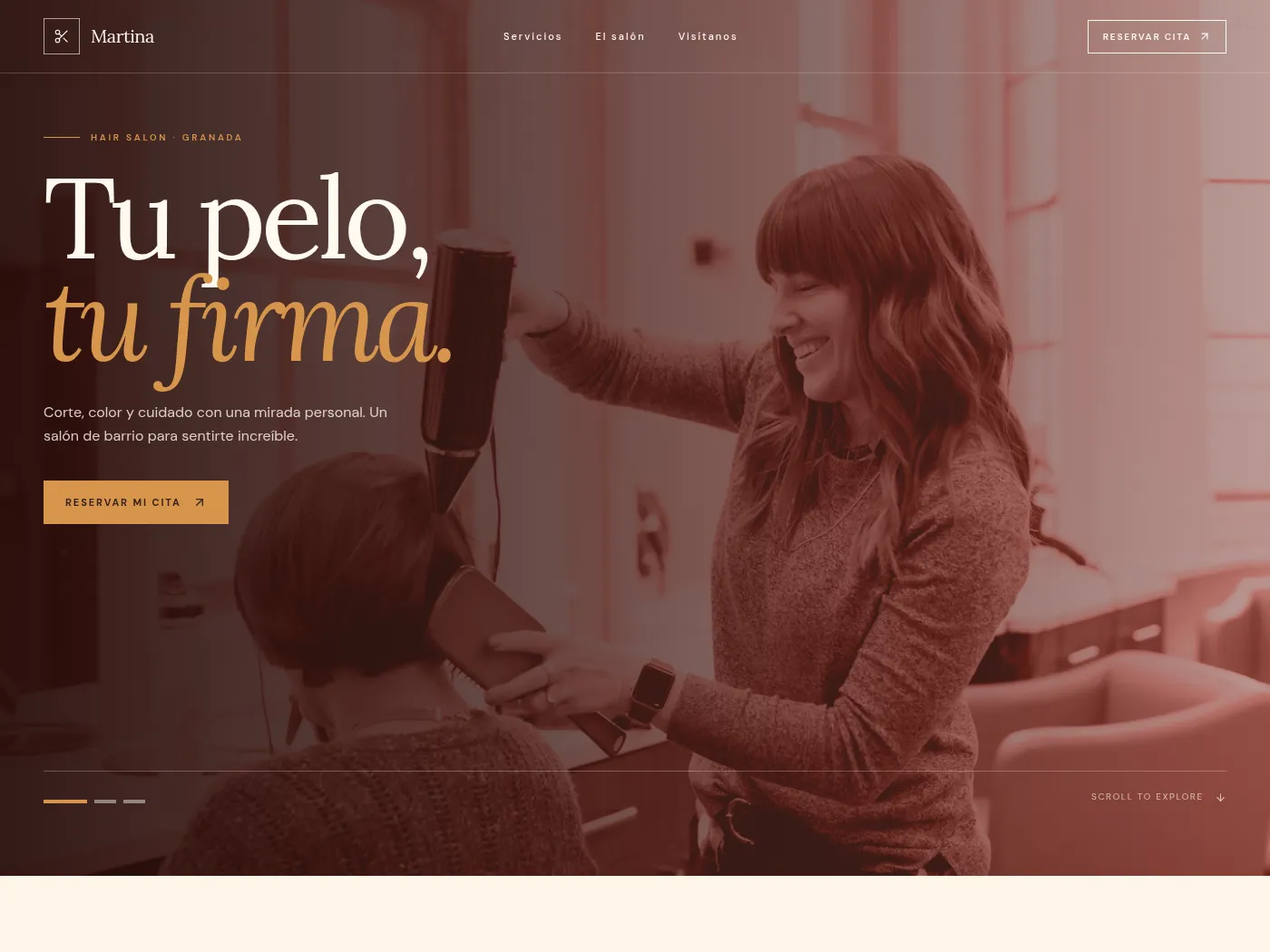 Martina Hair Salon Web