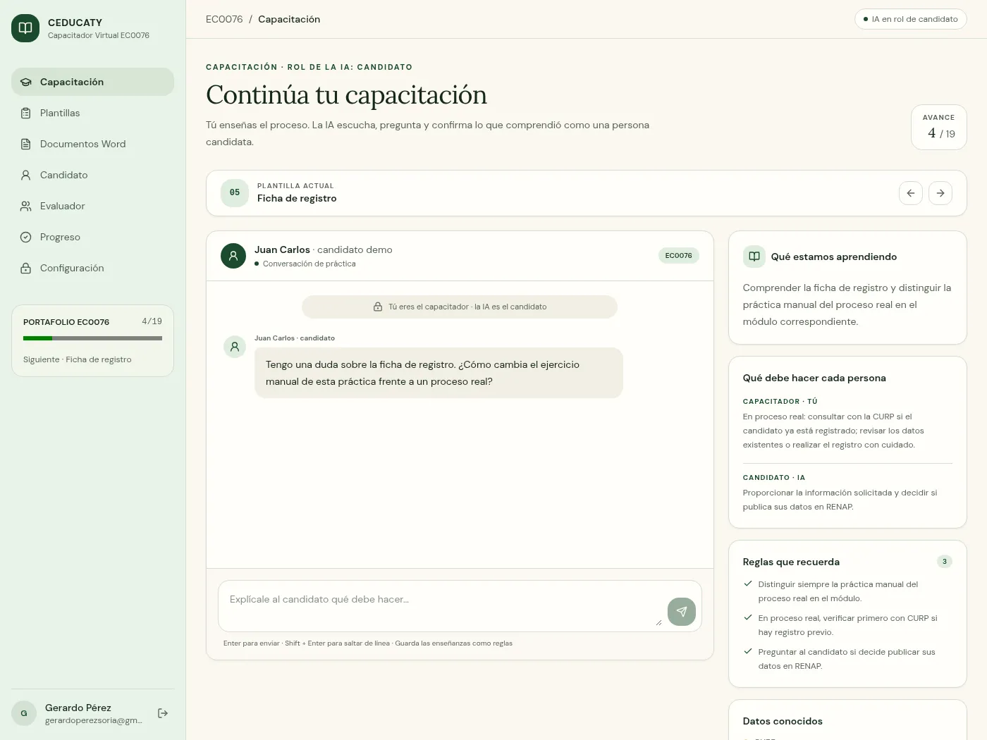 Capacitador Virtual EC0076
