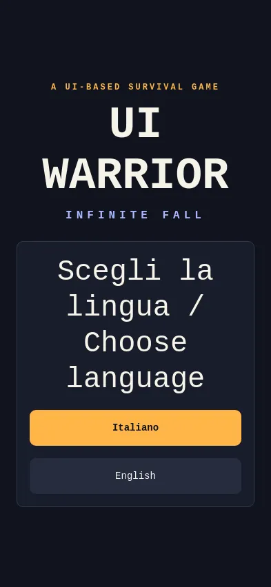 UI Warrior: Infinite Fall