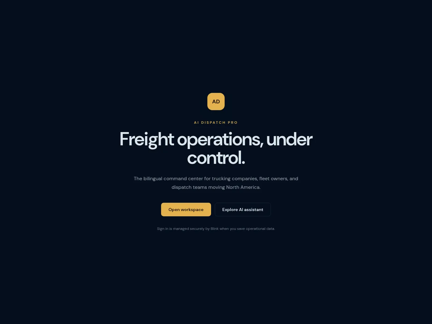 AI Dispatch Pro