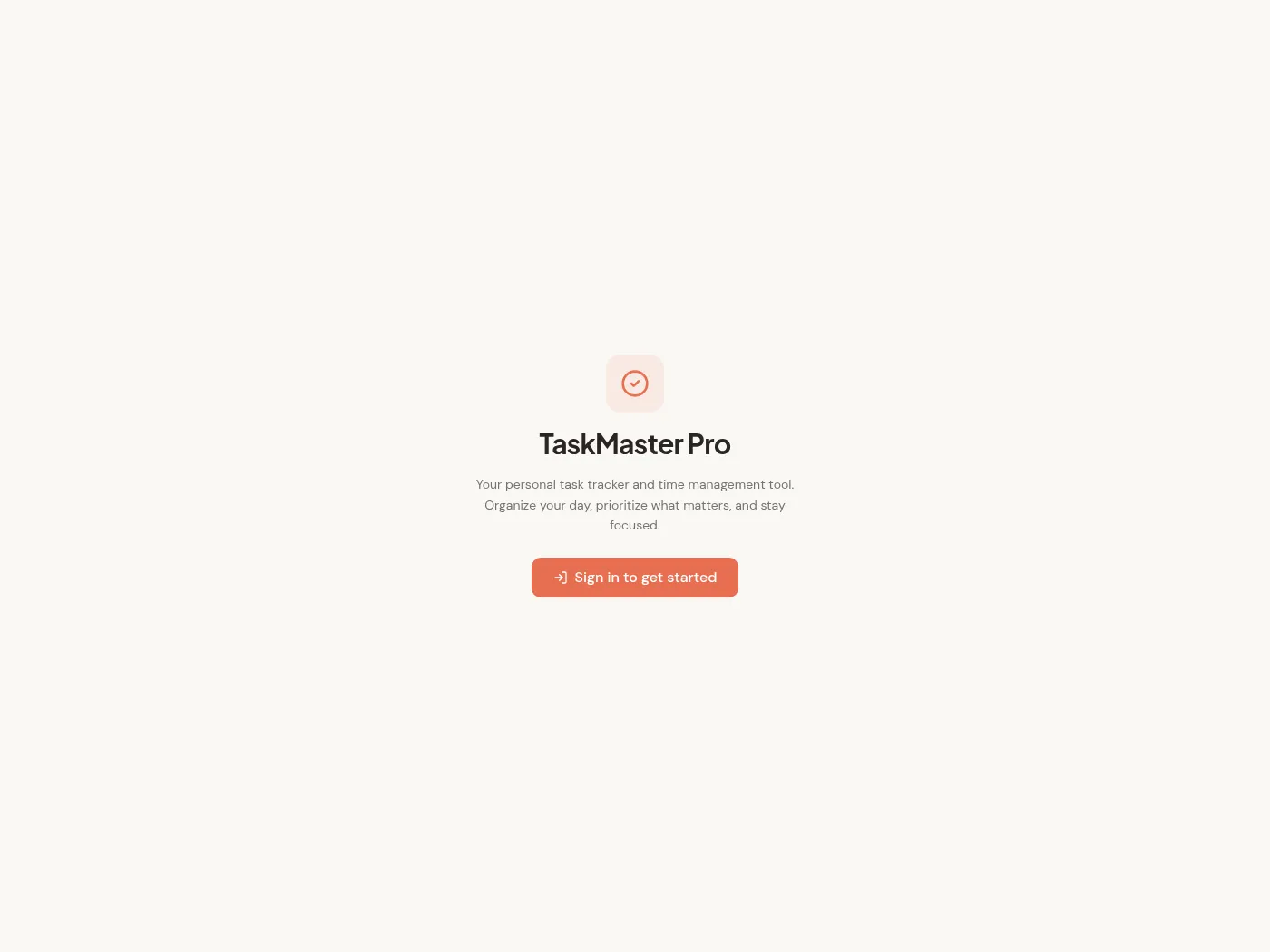 TaskMaster Pro
