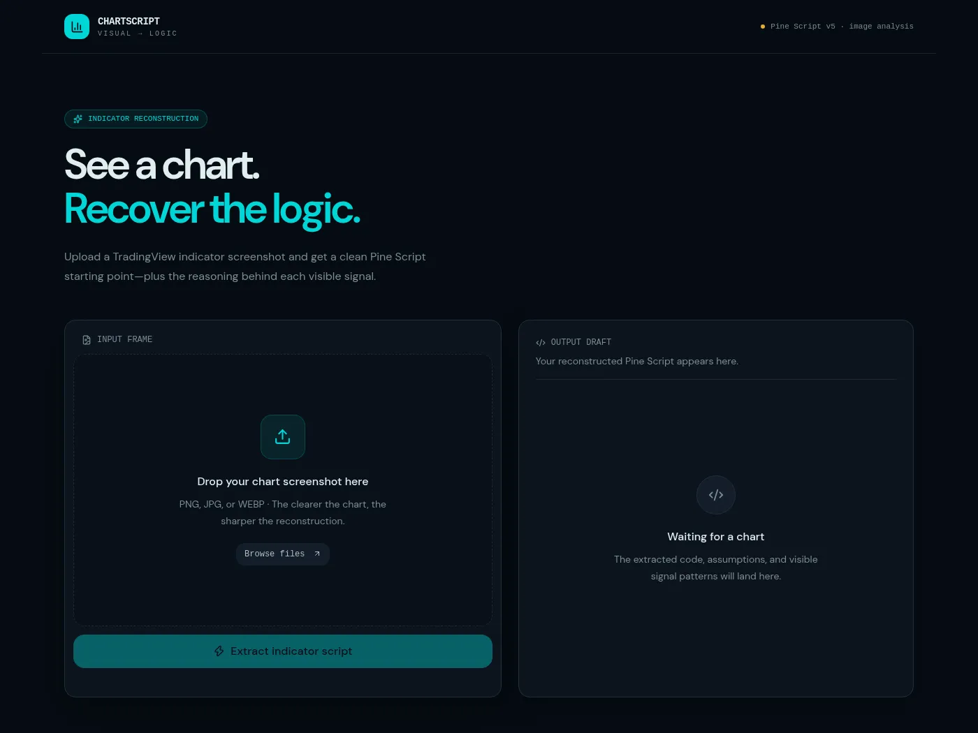 Script Extractor for Charts