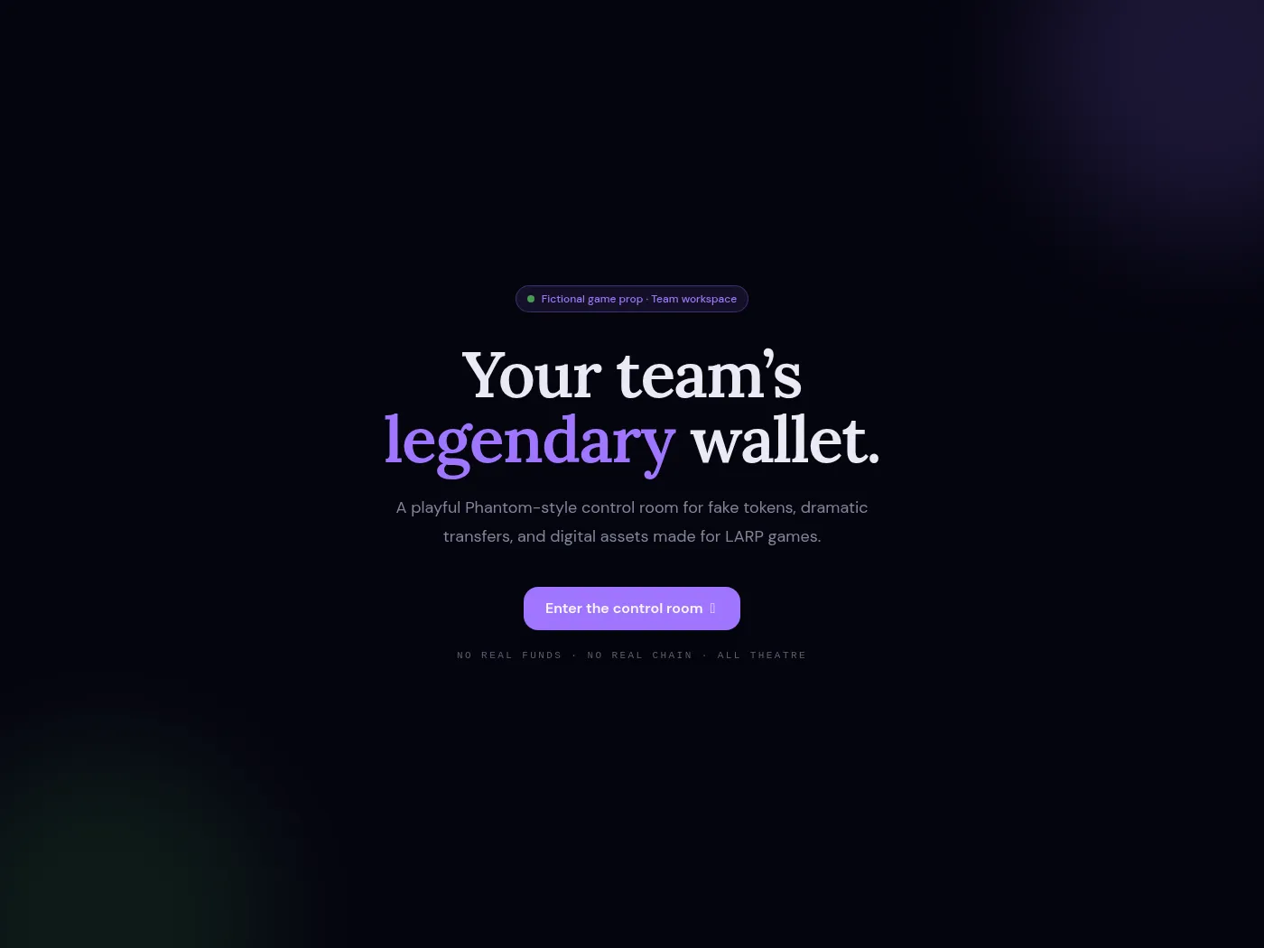 PhantomLARP Wallet