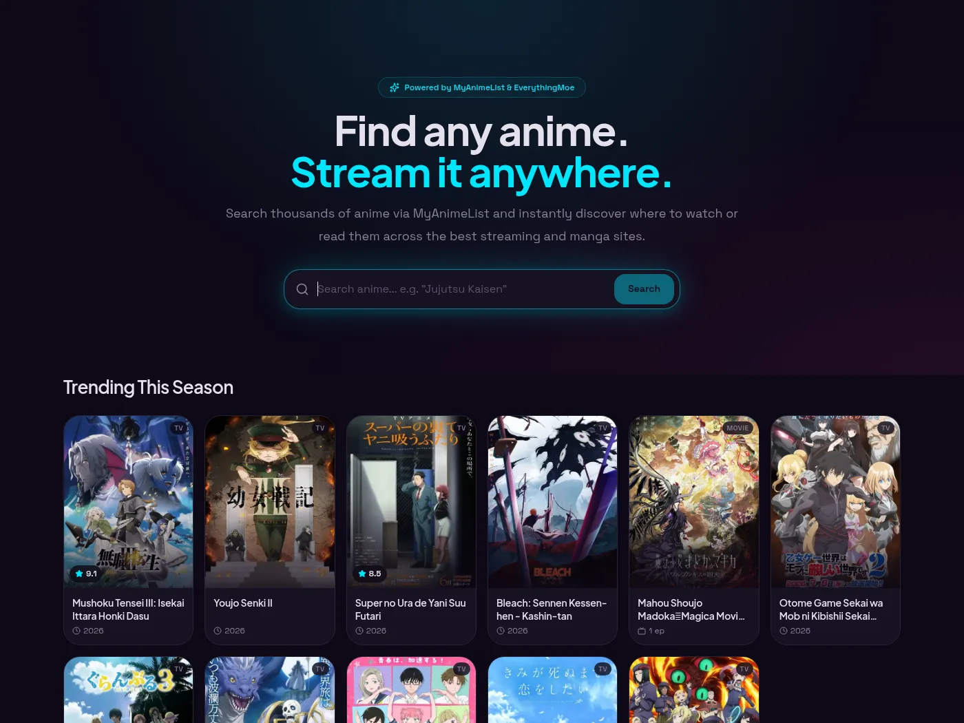 Anime Finder Hub