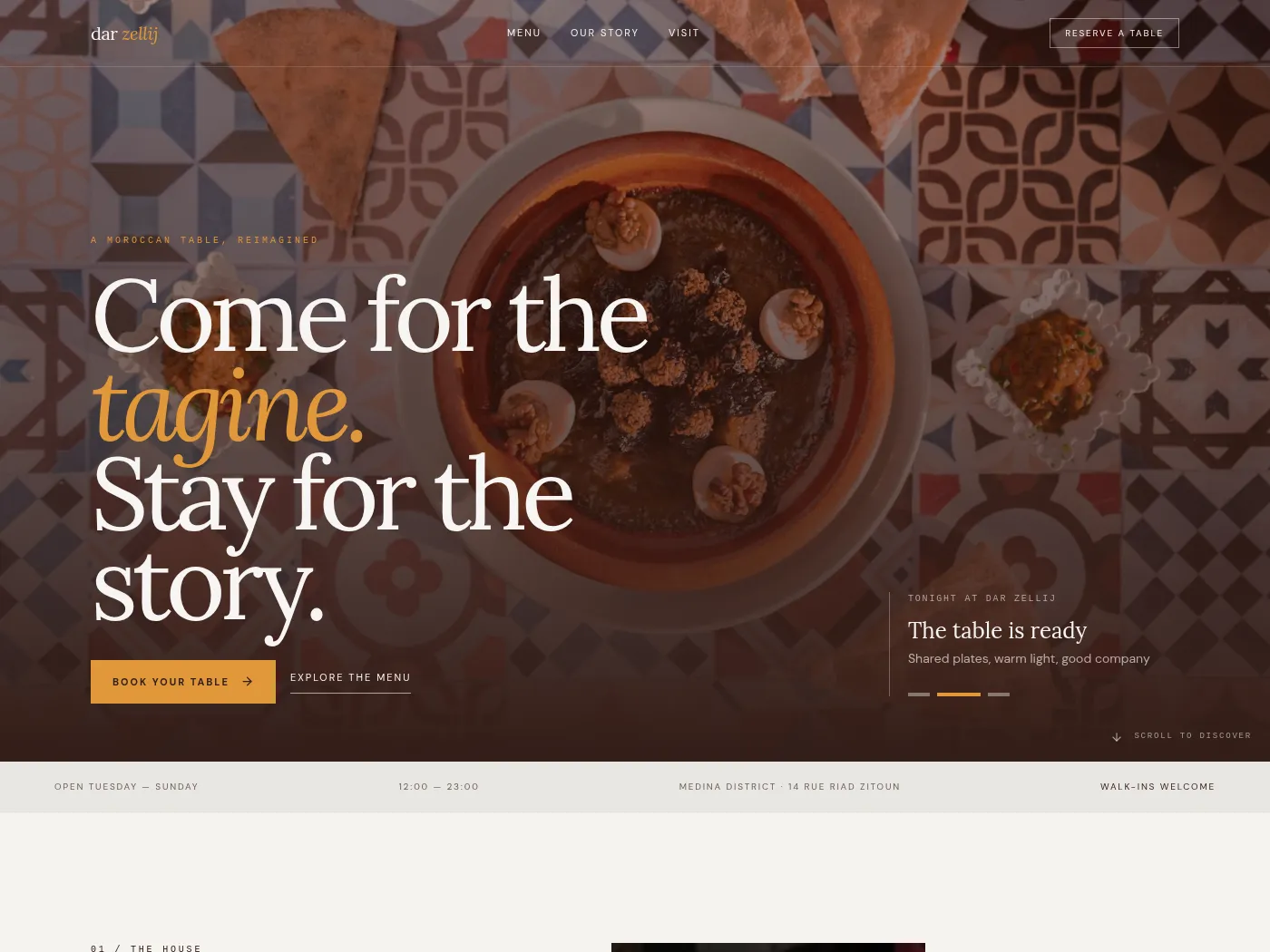 Moroccan Taste Web