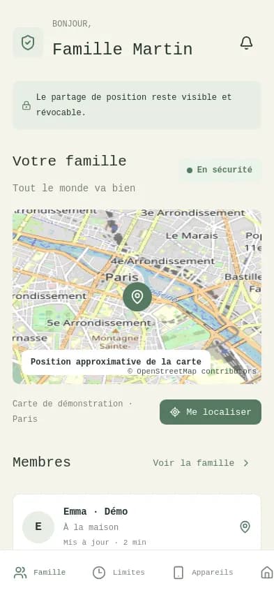 SmartFamily Control App
