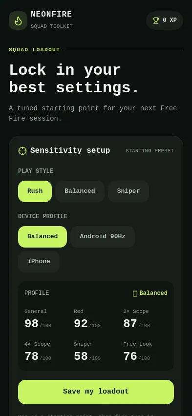 NeonFire Gamer Toolkit