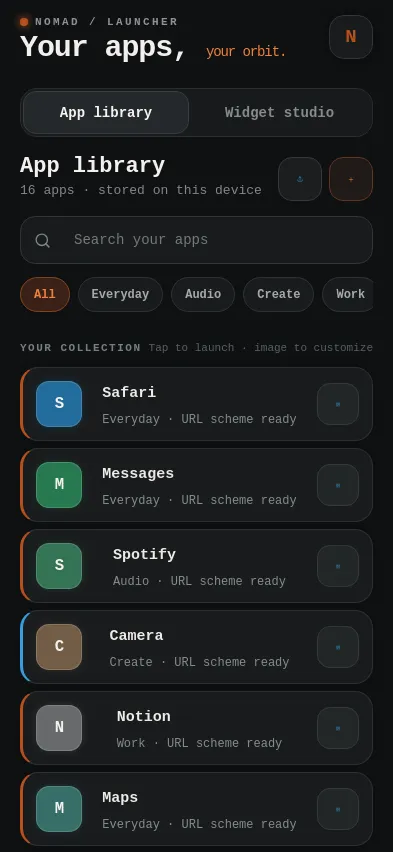 Nomad Launcher