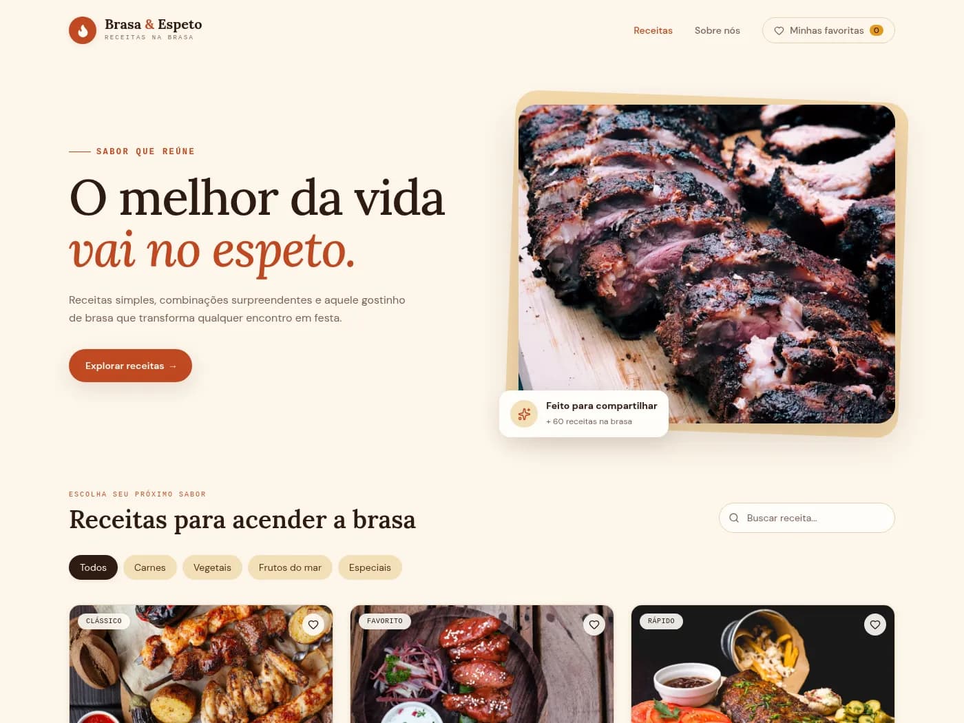 Espetinhos Recipe Menu