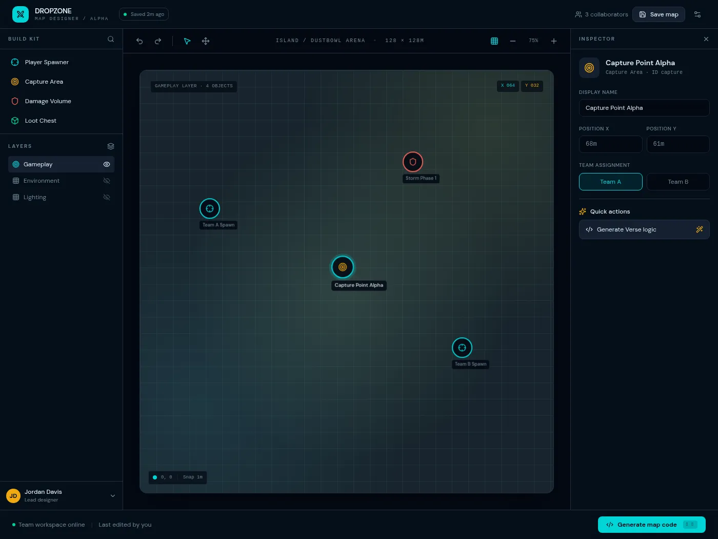 Fortnite Map Designer