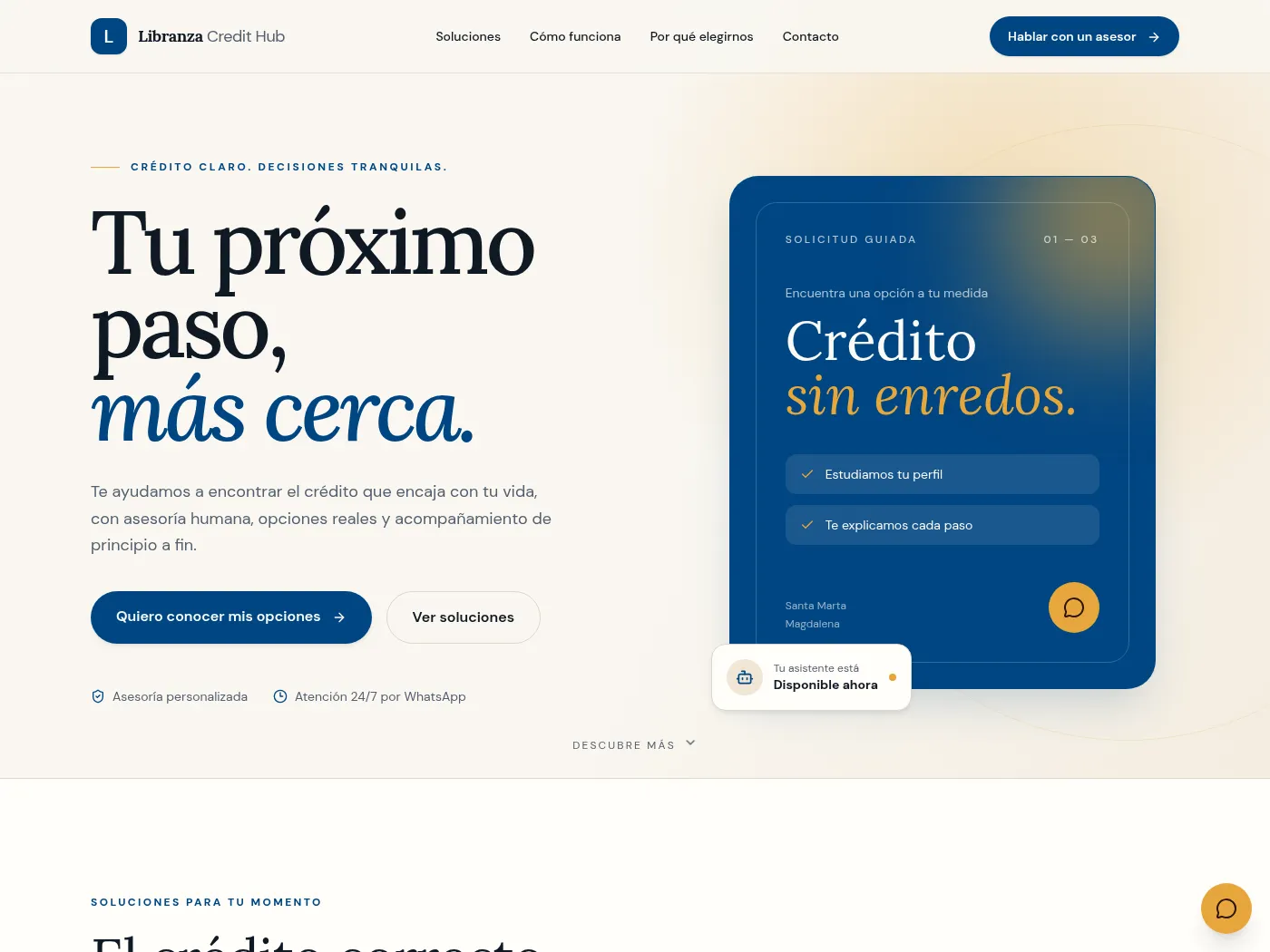 Libranza Credit Hub