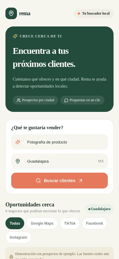 Rema Lead Finder