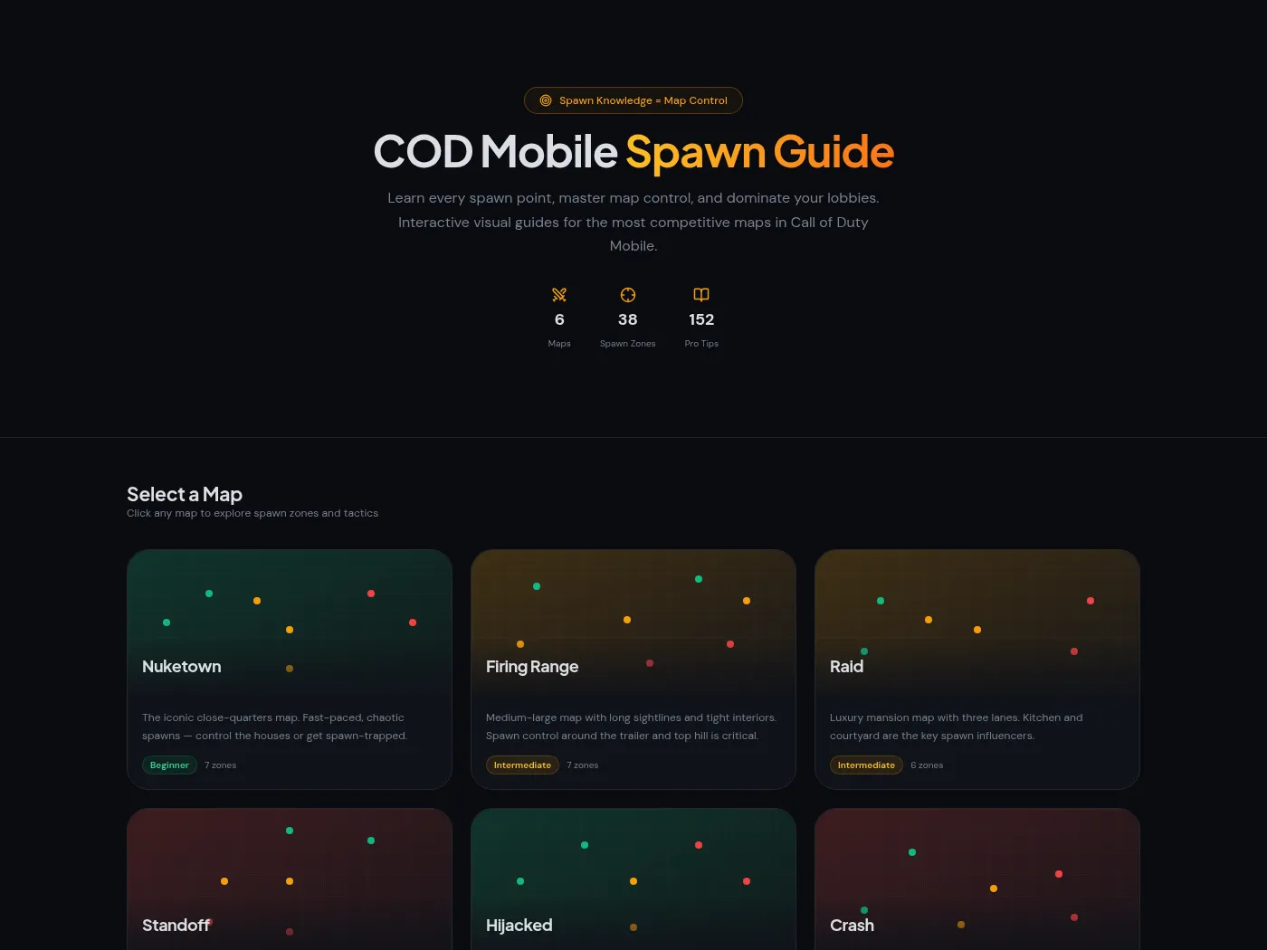 COD Mobile Spawn Guide