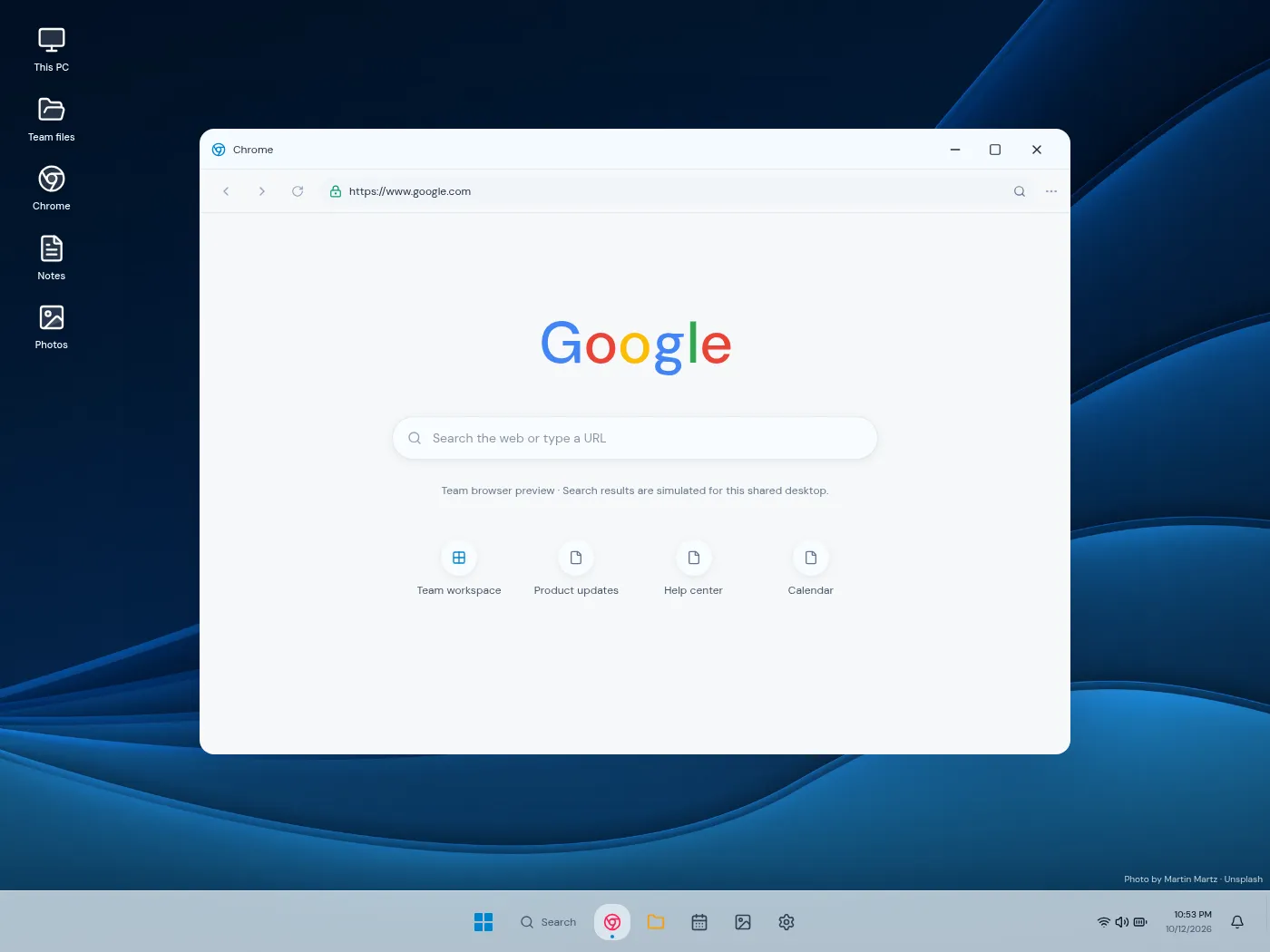 Win11 Web Emulator
