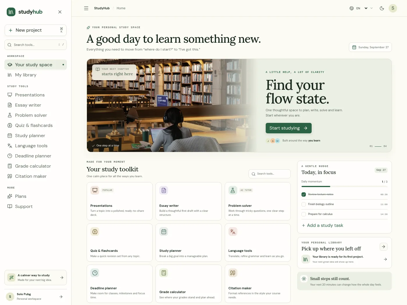 StudyHub Platform