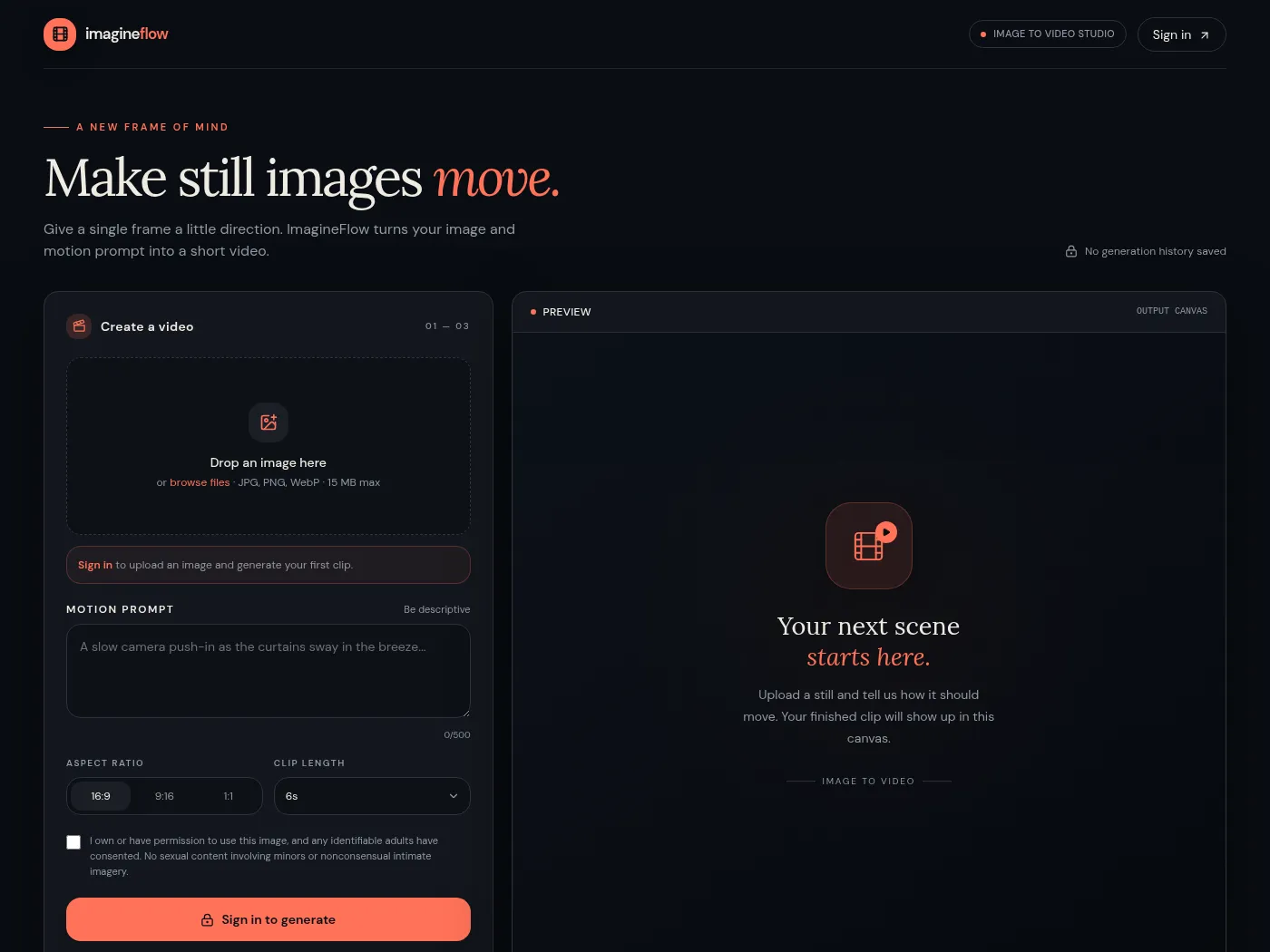 ImagineFlow Video Gen