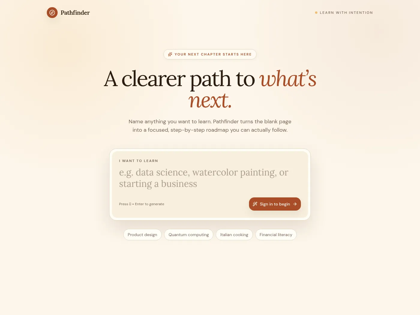 Roadmap Generator