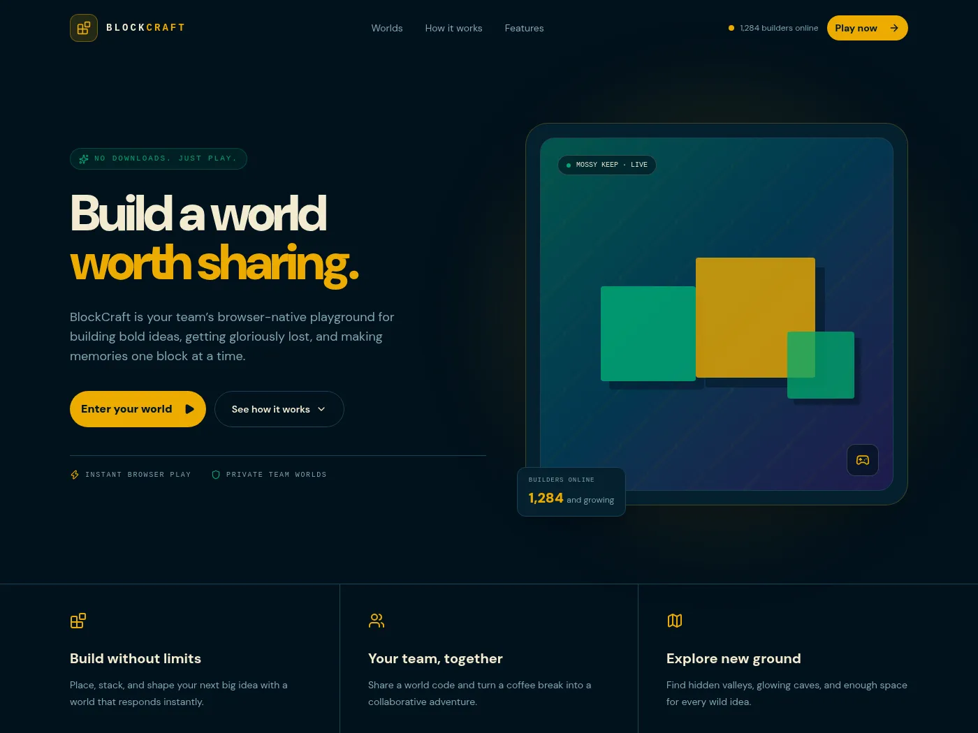 BlockCraft Web Client