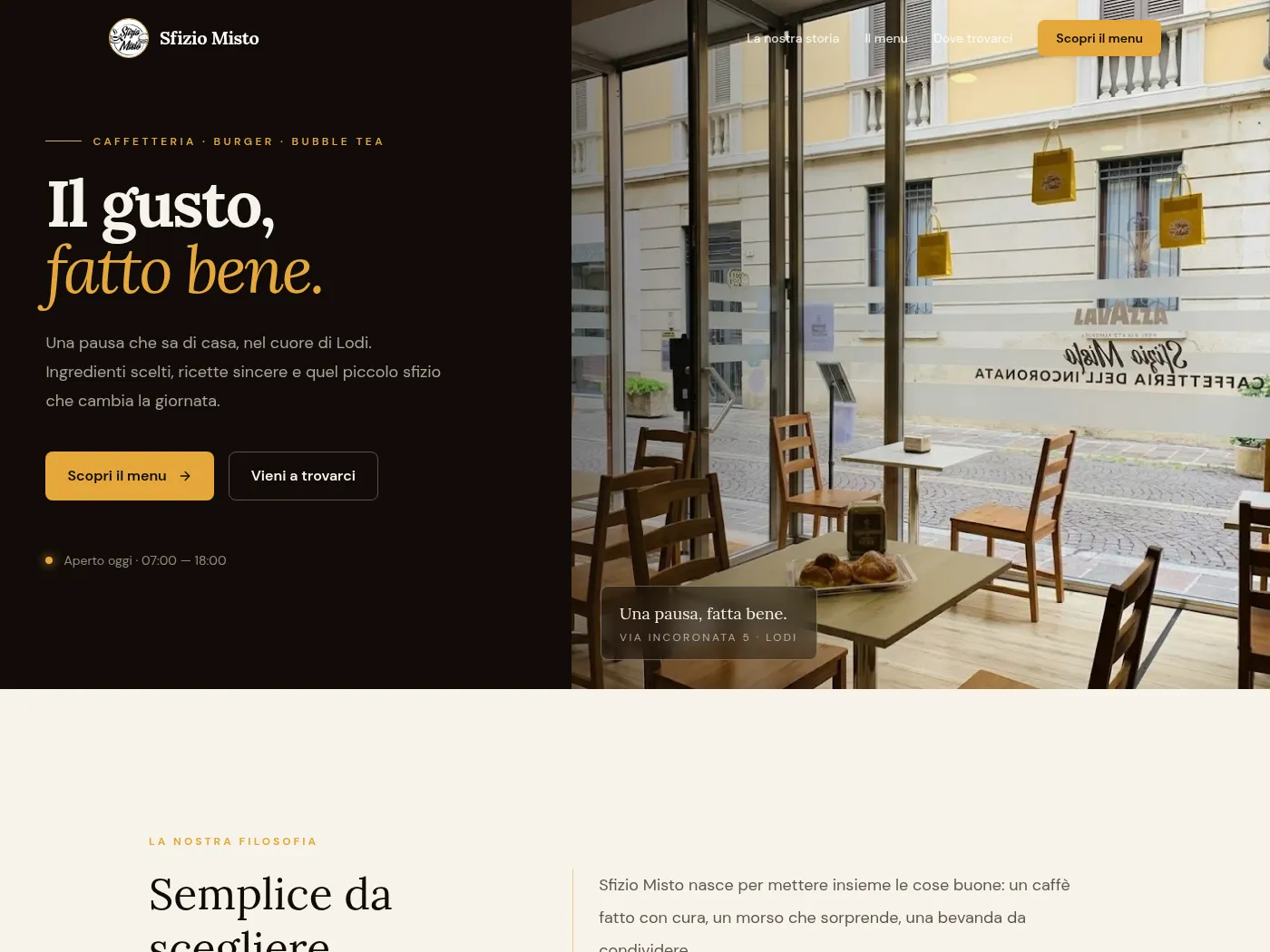 Boutique Food Redesign