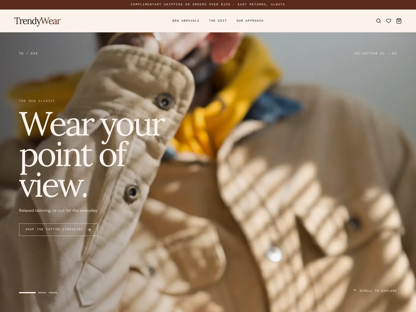 TrendyWear Shop