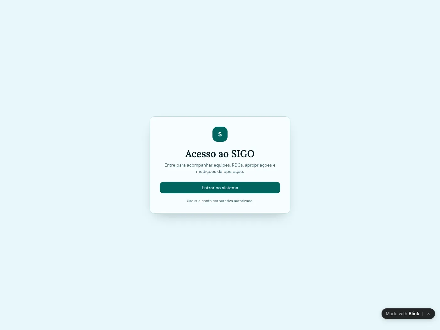 SIGO Gestão Offshore