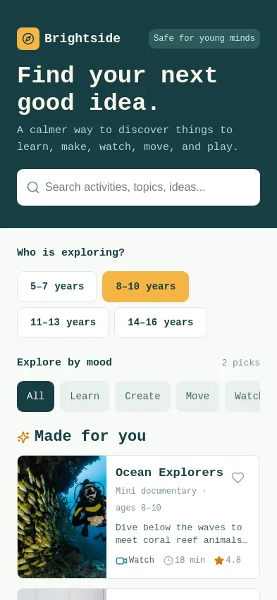 Youth Discovery App