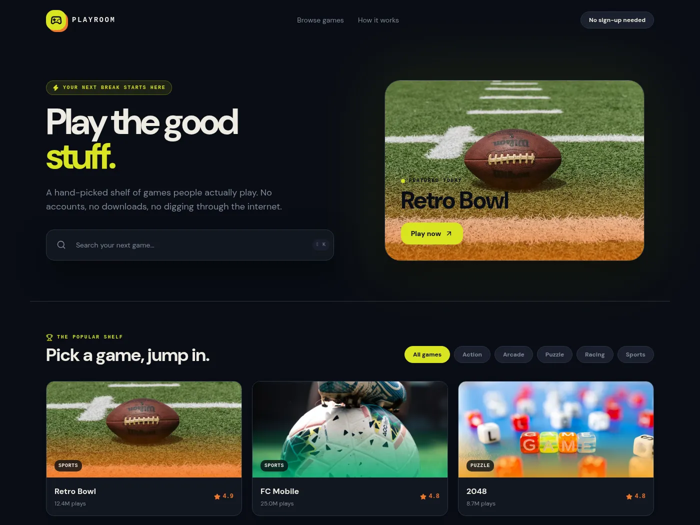 Unblocked Game Vault