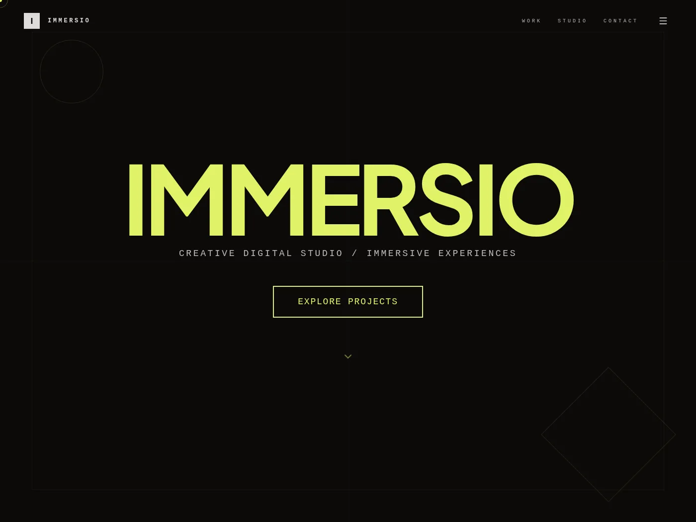 Immersio Portfolio