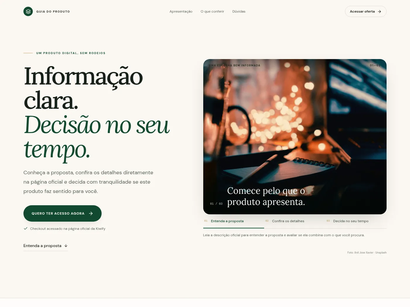 Kiwify Pro Landing Page