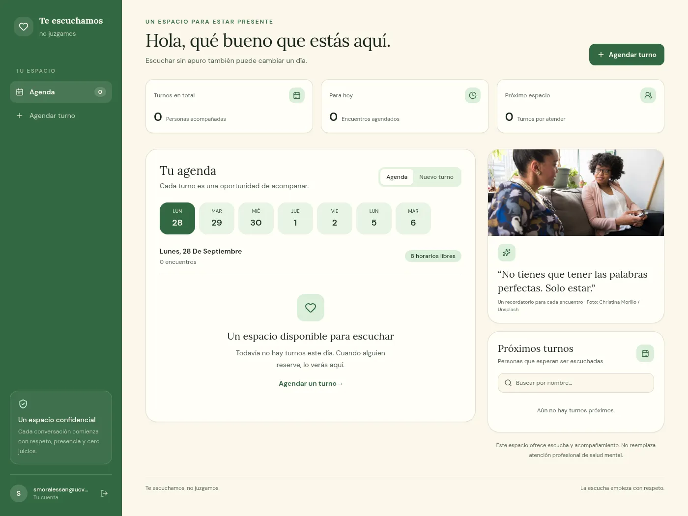 Te Escuchamos App
