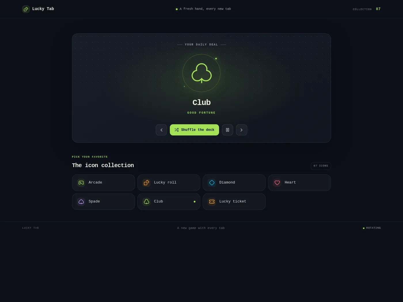Game Icon Extension